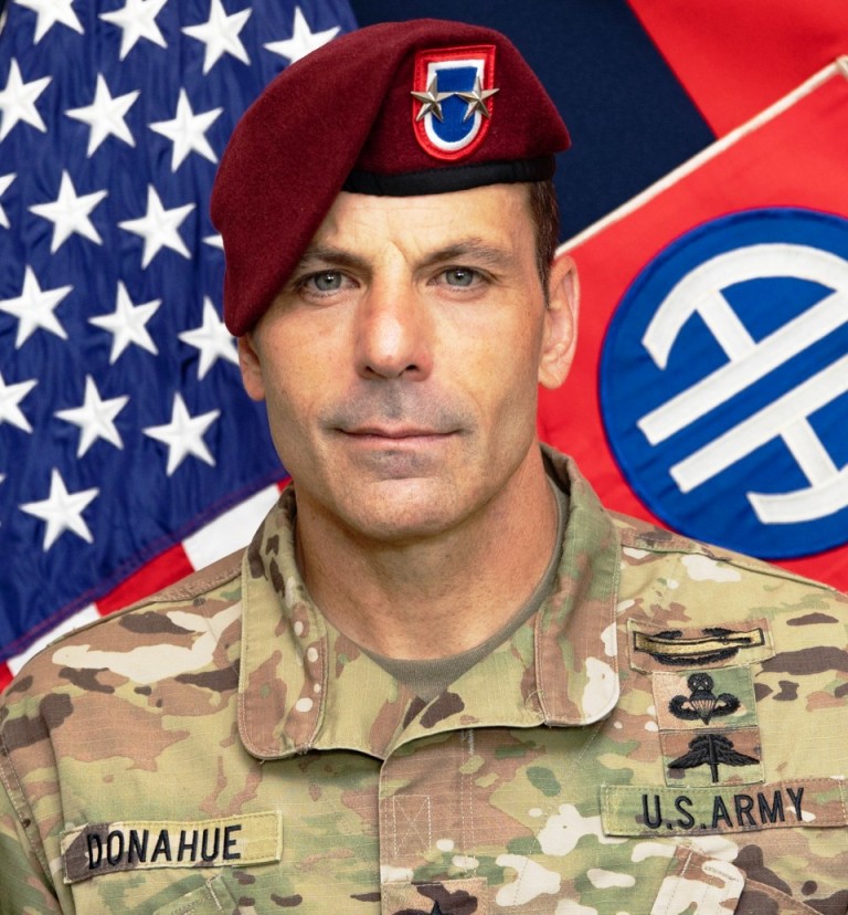 Major Gen Chris Donahue Was Last American Soldier to Leave Afghanistan