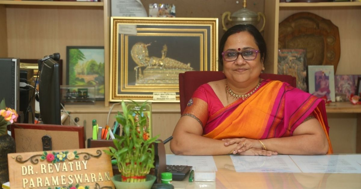 Chennai maths teacher Revathy wins national award